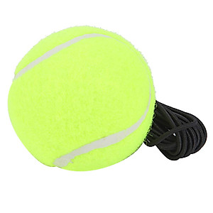 Fabater with 4M Rubber Rope Tennis Ball Single Practice, Sturdy Tennis Training Ball, for Beginners Indoor and Outdoor