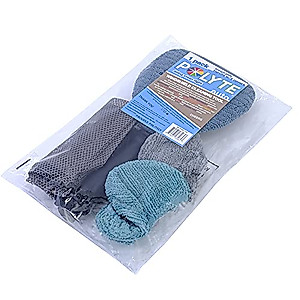 POLYTE Pivoting Windshield Glass Cleaning Tool Extendable Aluminum Handle w/3 Premium Microfiber Covers, Triangle Shaped Plate