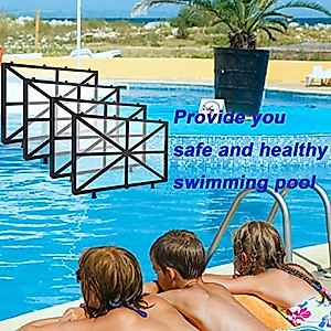 Jvfnxpm 9991433-R4 Spring Cartridges Filter Panels for Dolphin M200 M400 M500, Nautilus CC Plus, M4 M5, Wave 65 Wave 90, C3 C4, Oasis Z5i Oasis Z5 Robotic Pool Cleaners - 4 Pack