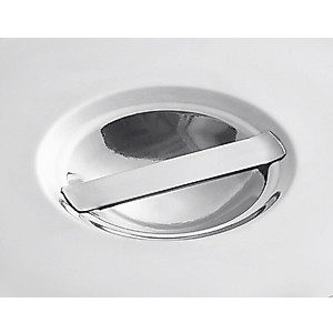 Soro Essentials- 10.5" Stainless Steel Vegetable Inset Notched Cover - Fits 11 qt. Inset for Commercial Food Warmer Soup Warmer and Soup Chafer Applicable to Catering Buffet Parties Banquets