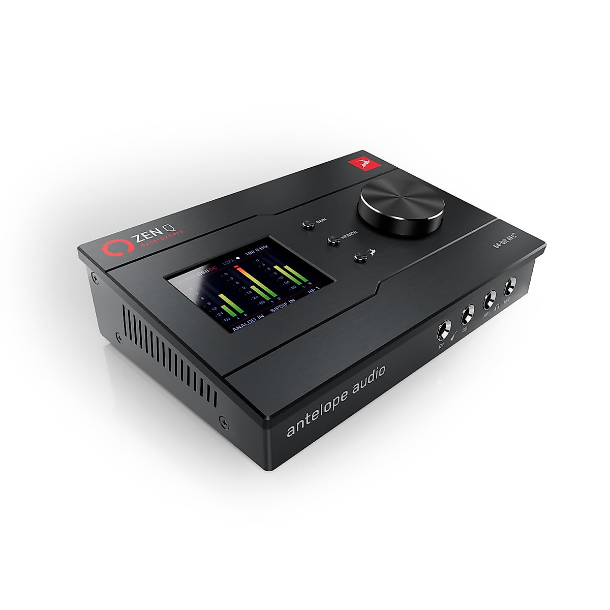 Zen Q Synergy Core Audio Interface, 14x10 Bus-Powered Thunderbolt 3 Interface for Recording Music, with Onboard Real-Time Audio Recording Effects, XLR Interface Connection - Antelope Audio