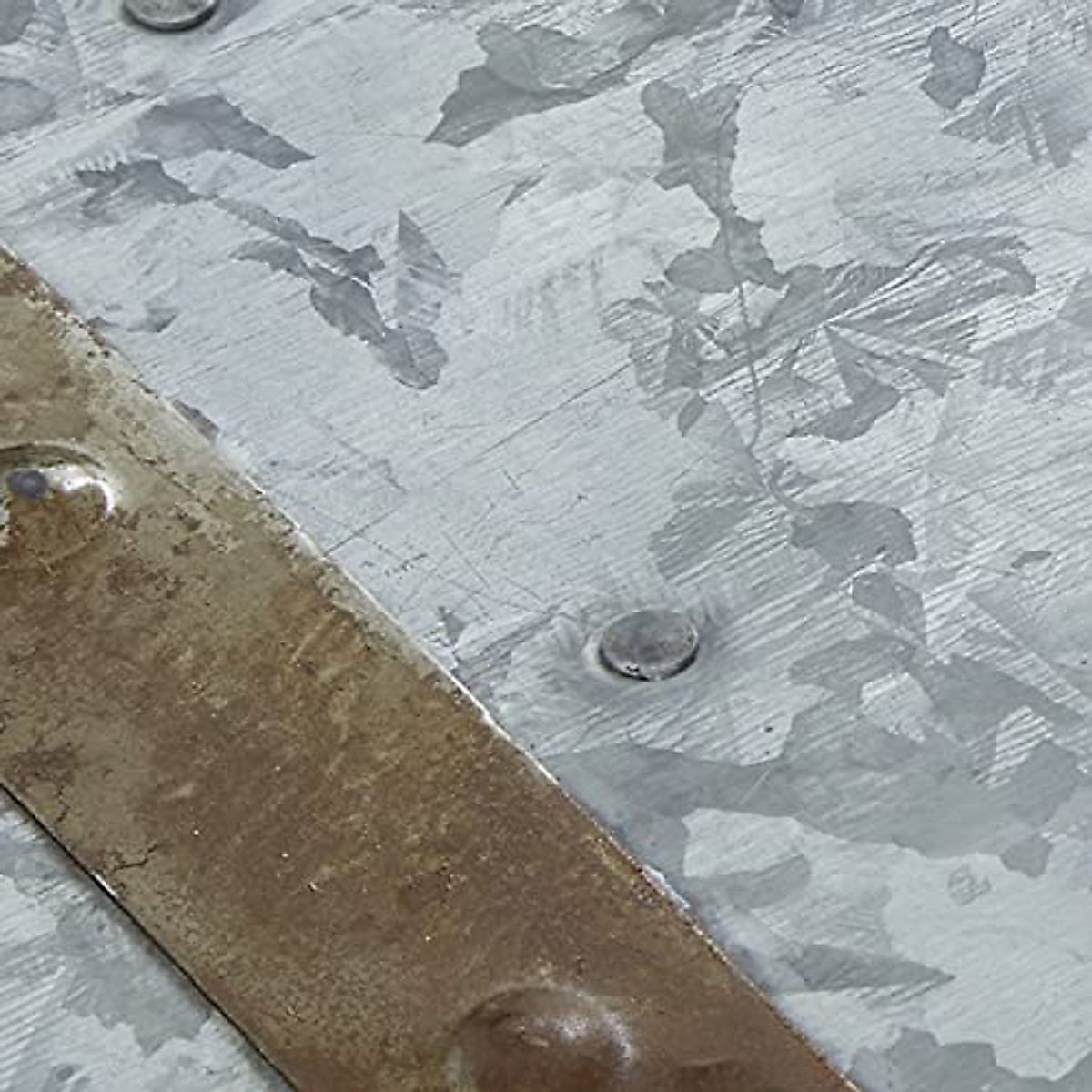 Deco 79 Metal Box with Hinged Lid, Set of 3 13", 16", 19"W, Gray