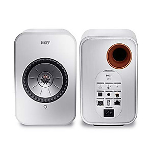 KEF LSX Wireless Music System (White, Pair)