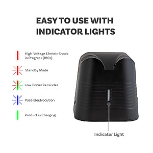 Sunnydaze Electric Mouse Traps Indoor for Home - Rat Zapper Electronic Rat Trap - for Mice and Rats - USB-Powered - Black