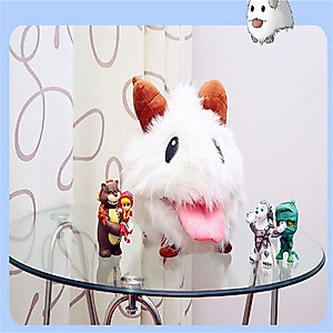 Poro Plush Toy, Animals Plush Stuffed Toys, Poro Kids Plush Toys, Ice Festival Festival Finite Plush Doll. for Home Decoration, Bedroom Decoration, Children Gifts