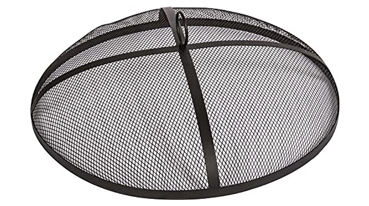 Dagan 19-Inch Mesh Fire Pit Spark Screen - Durable Design