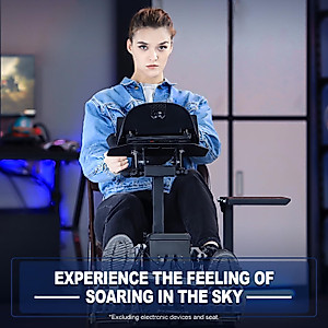 Marada Sim Racing Wheel Stand Adjustable Upgrade Fits for Logitech G29 G920 G923 Thrustmaster T150 T80,Wheels and Pedals Not Included