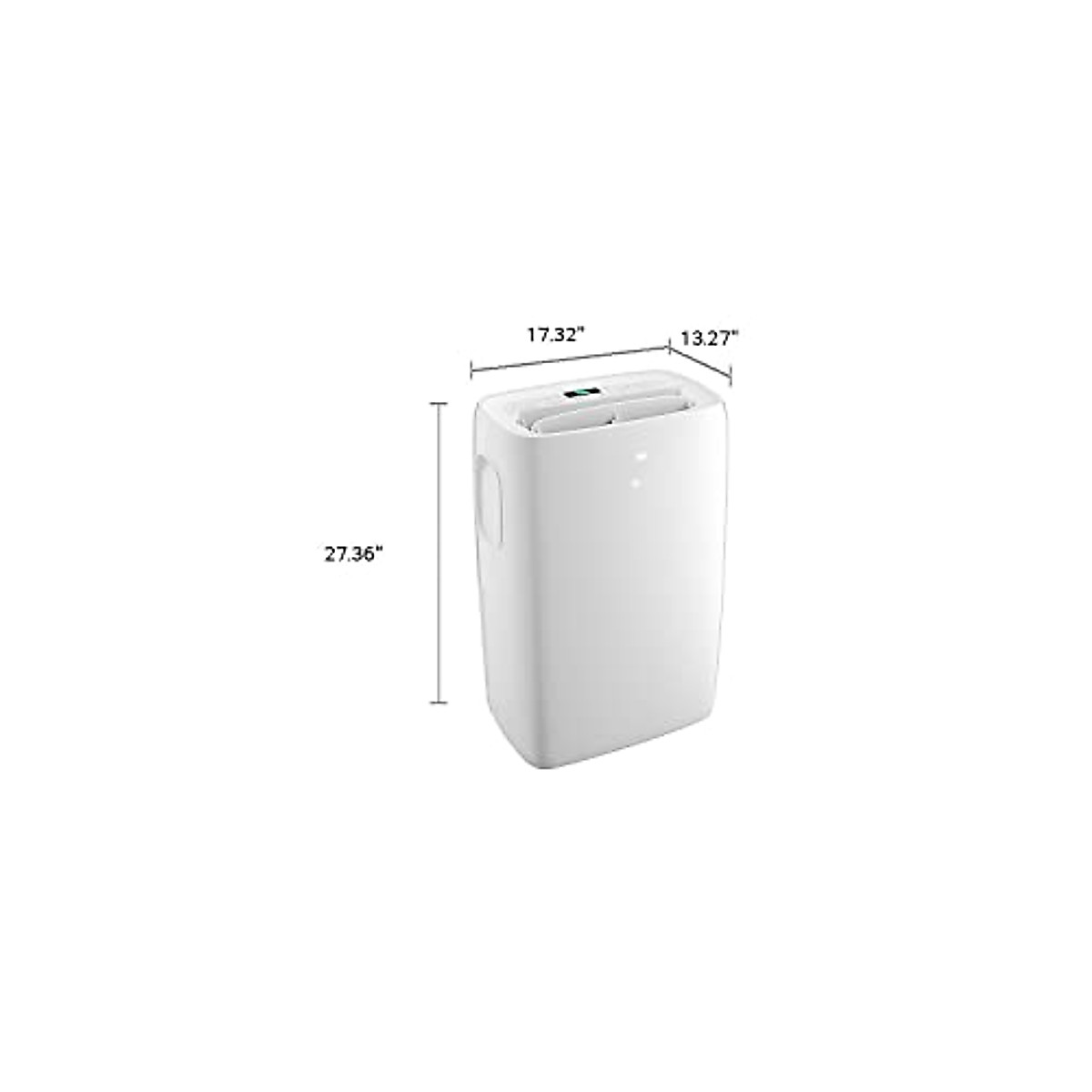 LG 6,000 BTU (DOE) / 8,000 BTU (ASHRAE) Portable Air Conditioner, Cools 250 Sq.Ft. (10' x 25' room size), Quiet Operation, LCD Remote, Window Installation Kit Included, 115V