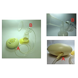 Swing Tubing and Breast Pump Kit Compatible with Medela Swing Breastpump. Inc. 1 Medium Breastshield (Comparable to Medela Personalfit 24mm), 1 Valve, 1 Membrane, and 1 Replacement Tubing