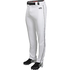 Rawlings Boys Ylnchsrp-w/B-89 Pant, White/Black, Medium US