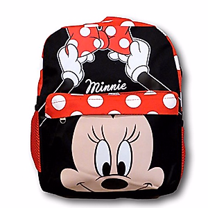 Disney Minnie Mouse Polka Dot 12 inch All Over Toddler Size Backpack