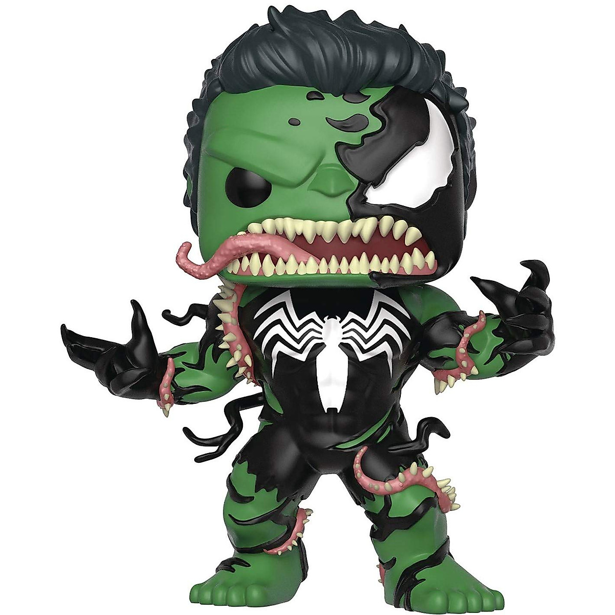 POP Marvel: Venom - Venomized Hulk Funko Pop! Vinyl Figure (Bundled with Compatible Pop Box Protector Case) Multicolored 3.75 inches