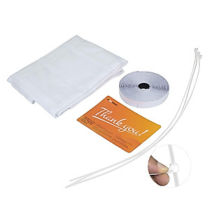 HOOMEE Air Lock for Portable Air Conditioner,Window Seal for Mobile Air Conditioning. Max Size 14x60 Inch