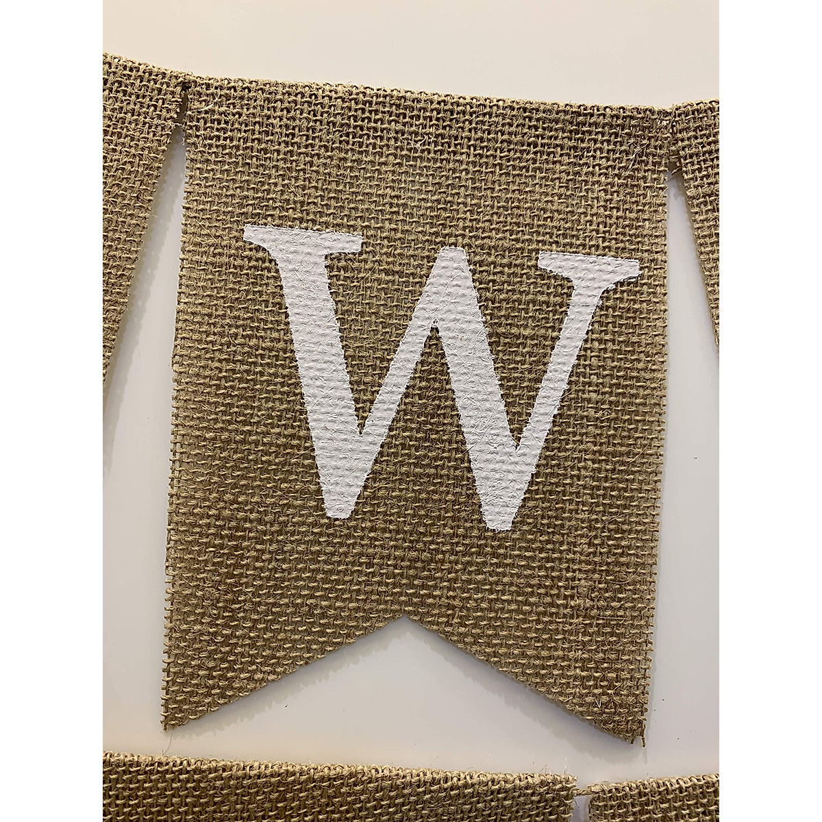 Rustic Burlap Twice Blessed Banner,Twins Baby Shower Gender Reveal Party Supplies and Decorations,Pregnancy Photo Prop,Twin Boys Girls Bunting for Nusery Room Decor
