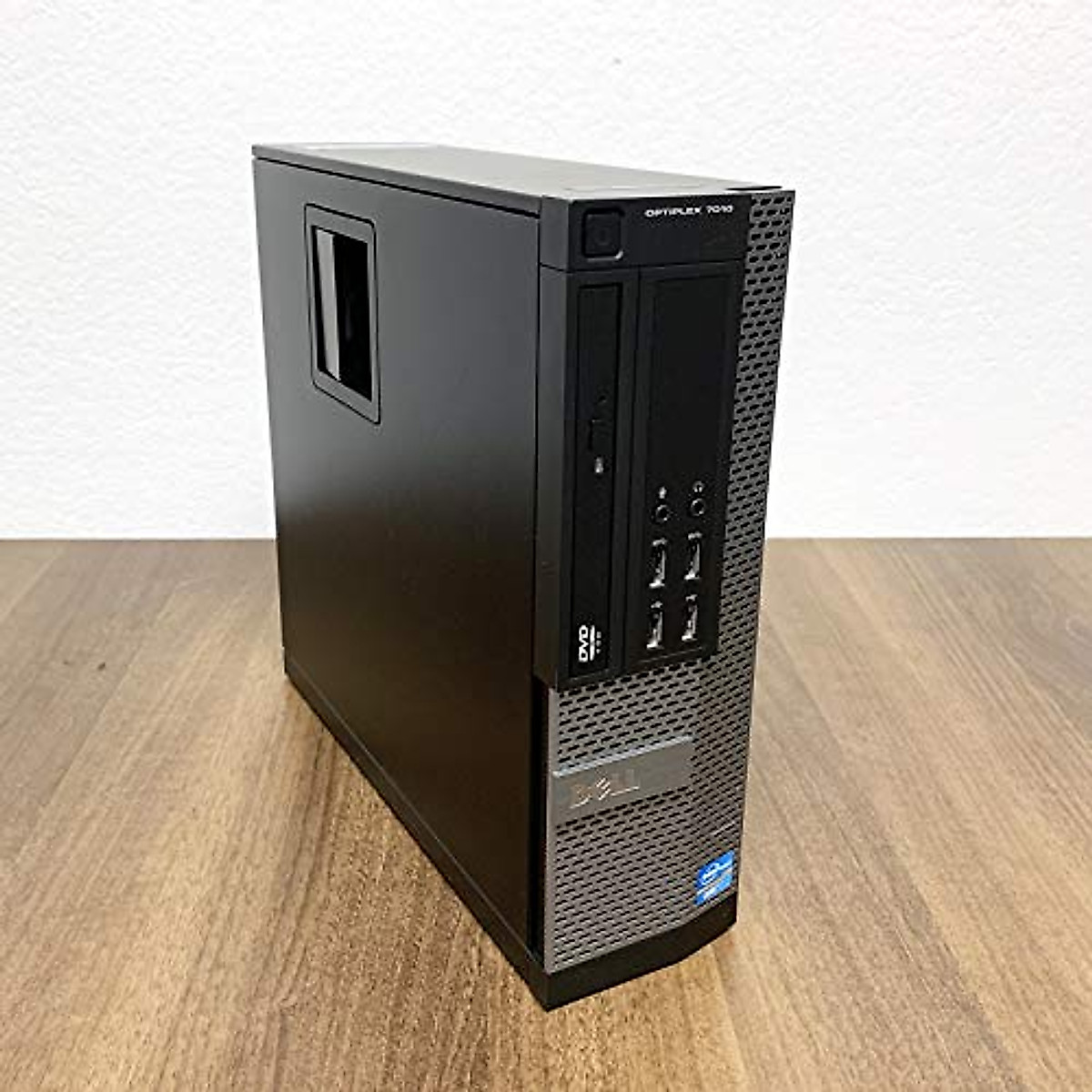 Dell Optiplex 7010 Small Form Desktop, Intel Quad Core i7 3770 3.4Ghz, 8GB RAM, 128GB SSD Hard Drive, DVD-RW, Windows 10 (Renewed)
