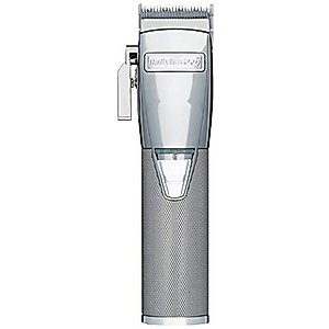 BaBylissPRO Barberology Hair Clipper For Men FX870S SILVERFX Cord/Cordless Professional Hair Clipper