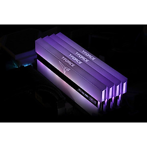 TEAMGROUP T-Force XTREEM ARGB 3600MHz CL14 32GB (2x16GB) PC4-28800 Dual Channel DDR4 DRAM Desktop Gaming Memory Ram (White) - TF13D432G3600HC14CDC01