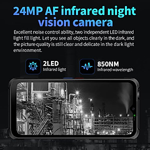 Big Walnut B3 Rugged Smartphone(2023), Dual Card 5G 17GB+256GB Rugged Phone Unlocked, 6.58" FHD+ Rugged Cell Phone, Android 12, 108MP Camera, 24MP Night Vision, NFC ATEX Smartphone（DMR）