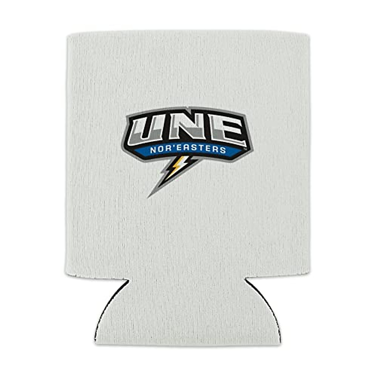 University of New England Secondary Logo Can Cooler - Drink Sleeve Hugger Collapsible Insulator - Beverage Insulated Holder