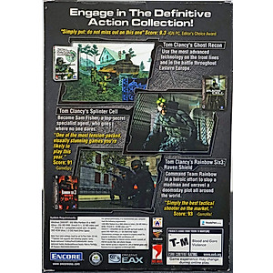 Ubisoft Tom Clancy's Triple PC Game Pack (Splinter Cell + Ghost Recon + Rainbow Six 3 Raven Shield)