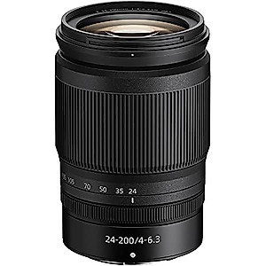 Nikon Z 6II Full-Frame Mirrorless Camera Bundle with NIKKOR Z 24-200mm F4-6.3 Telephoto Zoom VR Lens + Nikon FTZ Lens Mount Adapter