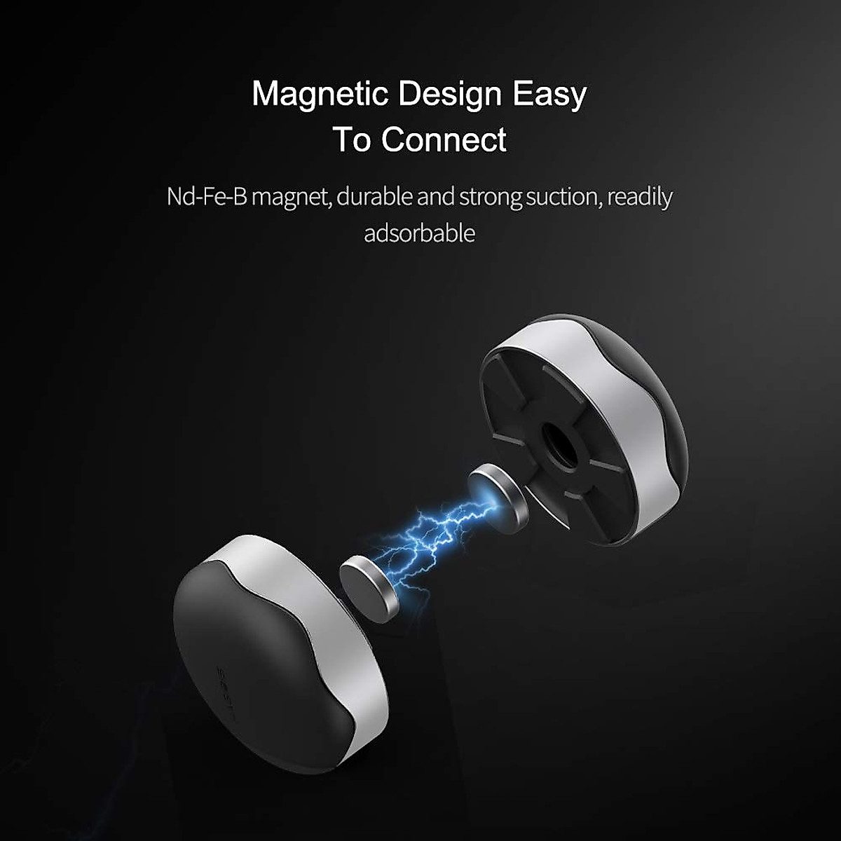 Laptop Cooling Pad, Hagibis Ergonomic Laptop Stand Small Invisible Cooler Ball Portable Magnetic Foot Heat for MacBook Pro Computer