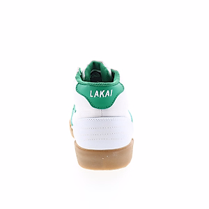 Lakai Cambridge Mid, Skate Shoes, White/Grass Suede, 12