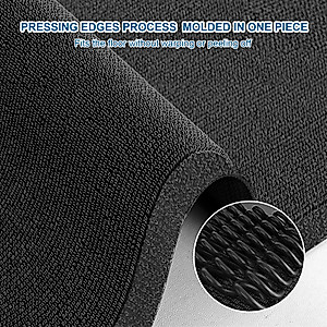 NCBUSWY Custom Personalized Commercial Area Rug with Any Logo Text Floor Entryway Door Mat Welcome Carpet for Business Home Indoor/Outdoor Non Slip Washable Durable