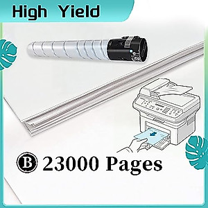 NEZIH for Konica Minolta TN323 Toner Cartridge High Yield Compatible for BH227 287 367 7528 7536 7522 Printer Black 2 Pack