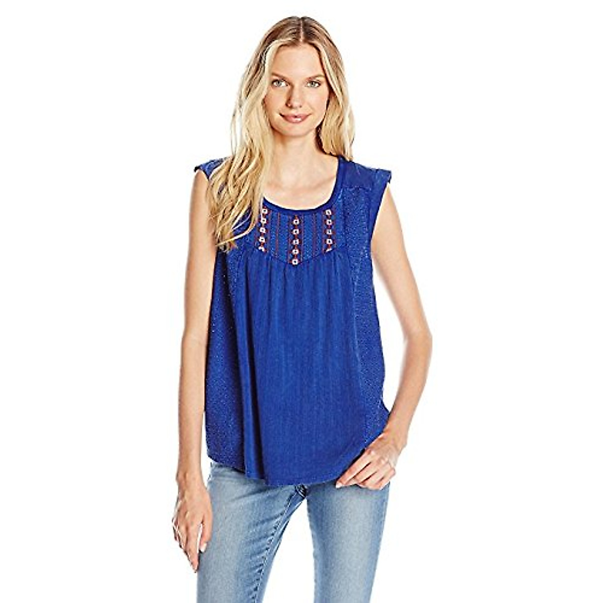 ASICS Women's Domain Jersey (Medium, Navy/White)