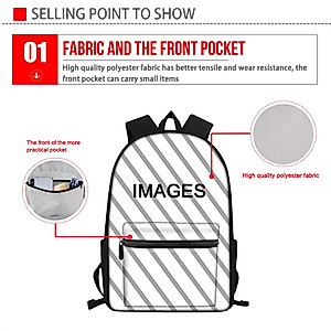 Belidome Adorable Hamster School Student Backpack For Girls Boys School Book Bags Daypack Lightweight Durable