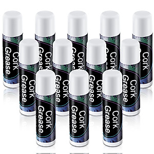 12 Pieces Cork Grease for Saxophone Clarinet Cork Grease Flute Grease Lubricant Tube Cleaning and Care Product for Saxophone Clarinet Flute Supplies