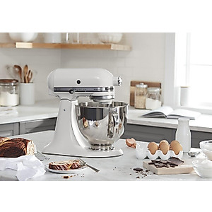 KitchenAid Artisan Stand Mixer + Fresh Prep Slicer/Shredder Bundle