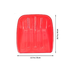Cabilock Plastic Shovel Head Replacement Snow Shovel Grain Shovel Poultry Feed Shovel