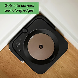 iRobot Braava jet m6 (6012) Ultimate Robot Mop- Wi-Fi Connected, Precision Jet Spray, Smart Mapping, Works with Alexa, Ideal for Multiple Rooms, Recharges and Resumes, Black