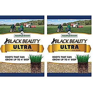 Jonathan Green Black Beauty Ultra Grass Seed, 1-Pound (1-Pound 2-Pack)