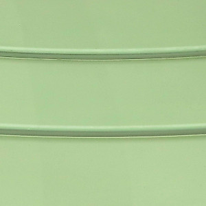 Sunnydaze Tristana Plastic Outdoor Patio Arm Chair - Set of 4 - Stackable Seating - Green