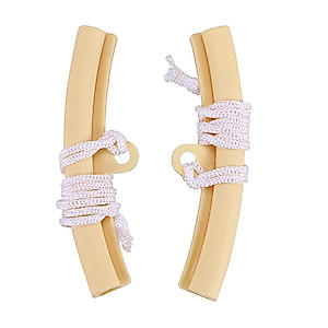 Sumnacon Tire Levers Spoon Set, Durable Heavy Duty Motorcycle Bike Car Tire Irons Tool Kit with Hanging Hole,3 Pcs Tire Changing Spoon + 2 Pcs Rim Protector，Red