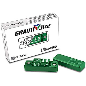 Ultra Pro Gaming Generic 84875 Dice, Emerald, One Size