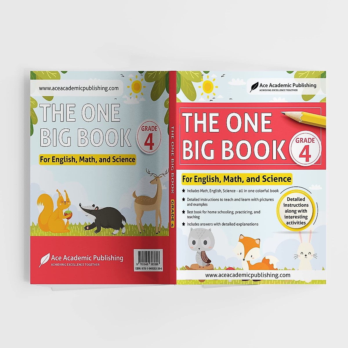 The One Big Book - Grade 4: For English, Math and Science
