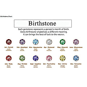 LIKGREAT Hebrew Inscription Birthstone Necklace 12 Tribes of Israel Breastplate Amulet Pendant Judaic Hoshen High Priest Jewelry (gold tone)