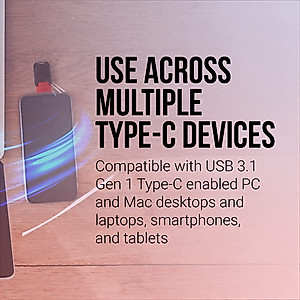 PNY 512GB Elite USB 3.1 Gen 1 Type-C Flash Drive - 130MB/s