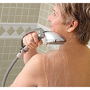 Moen Home Care Chrome Multi-Function Handheld Shower with Pause Control, DN8001CH