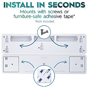 Brilliant Evolution Wireless Ultra Thin LED Light Bar 1 Pack - Battery Operated Lights - Kitchen Under Cabinet Lighting - Closet Light - Stick On Push Light - Under Counter Lights for Kitchen