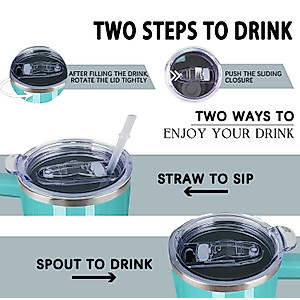 ZNYYZYBA Book Lover Tumbler - Gifts for Book lovers, Readers,Bookworms on Birthday and Christmas, 40 oz Tumbler with Handle and Straw and Leak Proof Lid, Reusable Stainless Steel Book Lover Mug