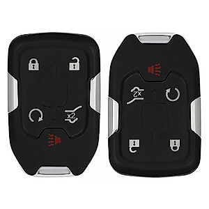 OCPTY 2 PCS Flip Key Entry Remote Control uncut Key Fob(Shell Case) Replacement for GMC Acadia/Terrain 2017-2020 HYQ1EA HYQ1AA 13508275 13584502