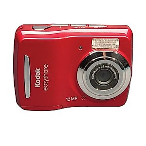 Eastman KODAK Company 8000135 EasyShare C15 Digital Camera Class B, Red