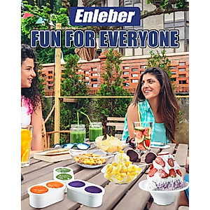 Ice Cube Tray with Lid - Easy-Release Silicone, Ice Trays for Freezer Ice Cube Mold for Shaved Ice, BPA-F ree (White)