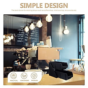 Ipetboom Fridge Organizer Coffee Station Organizer Countertop Coffee Bar Accessories Coffee Holder Tea Bag Caddy Condiment Organizer for Coffee Bar Kitchen Refrigerator Organizer Bins