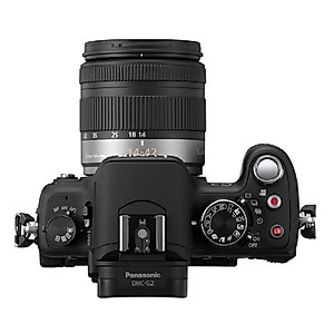 Panasonic Lumix DMC-G2 12.1 MP Live MOS Mirrorless Digital Camera with 3-Inch Touch Screen LCD and 14-42mm Lumix G VARIO f/3.5-5.6 MEGA OIS Lens (Black)
